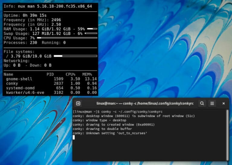 Conky: The Stylish Way to Monitor Your System - Linuxman