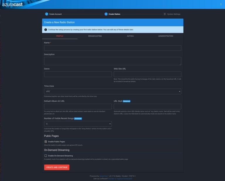 Using Azuracast To Host An Internet Radio Station - Linuxman